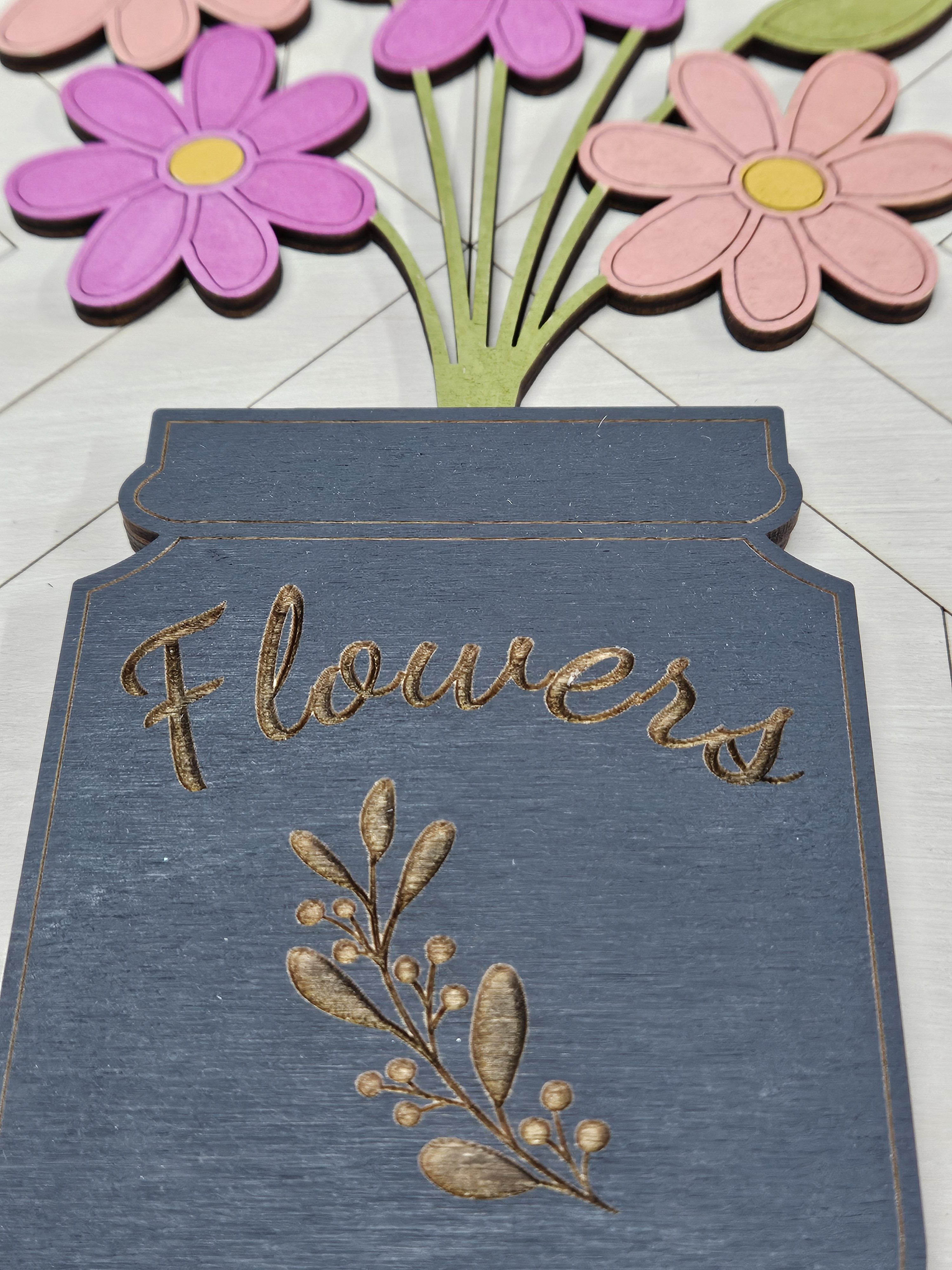 Flowers Sign – MJ Design Co.
